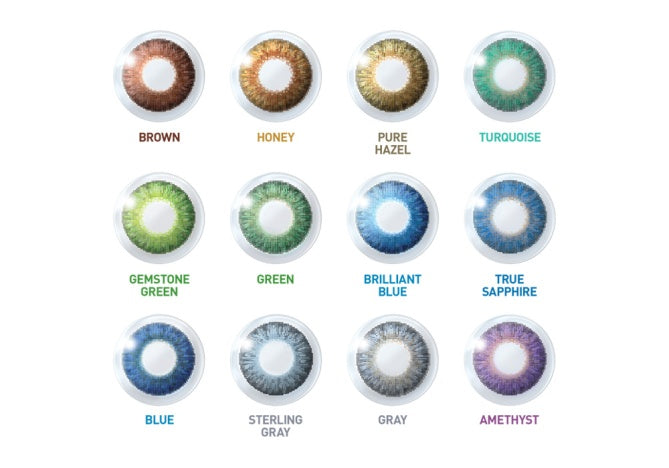 Freshlook Colorblends Toric Color Chart